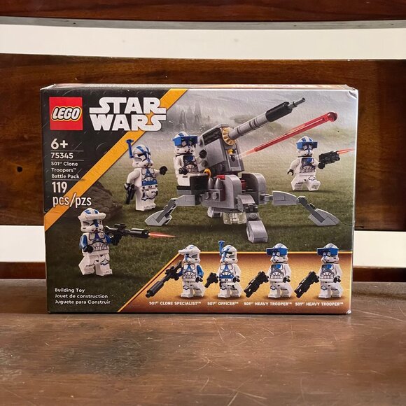 Lego | Toys | New Lego 75345 Star Wars 5st Clone Troopers Battle Pack Nib In Hand | Poshmark